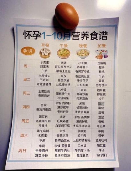 孕妇食谱表格下载_孕期吃什么好-第1张图片-山城妙识 孕妇食谱表格下载_孕期吃什么好-第1张图片-山城妙识