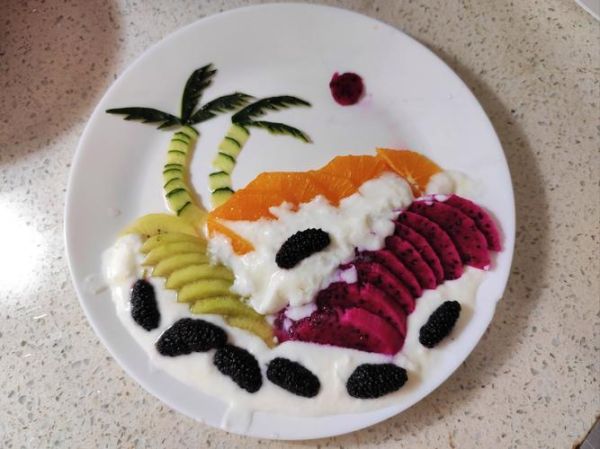 亲子水果拼盘图片大全_怎么做简单又好看-第3张图片-山城妙识 亲子水果拼盘图片大全_怎么做简单又好看-第3张图片-山城妙识