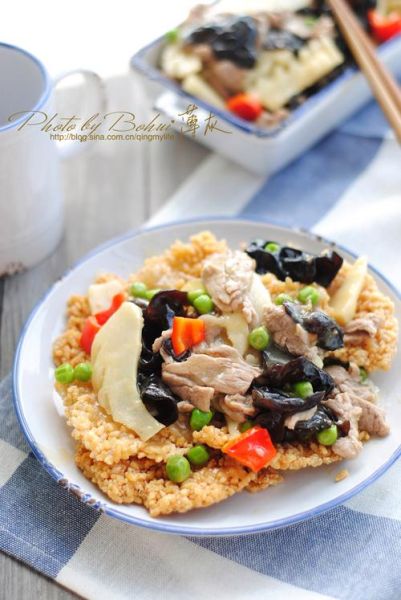 锅巴肉片怎么做_锅巴肉片图片高清细节解析-第3张图片-山城妙识