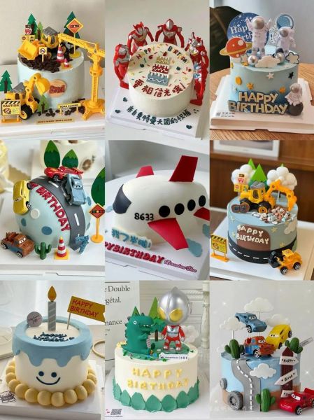 男孩子生日蛋糕款式网红_有哪些爆款推荐-第1张图片-山城妙识