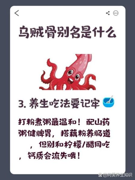 乌贼骨有什么功效_乌贼骨怎么服用-第2张图片-山城妙识