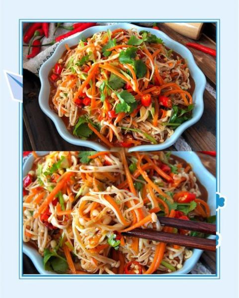 凉拌金针菇需要哪些调料_凉拌金针菇怎么做好吃-第2张图片-山城妙识