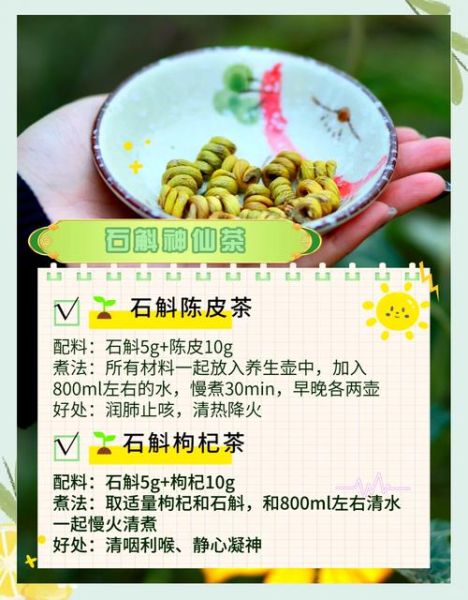 石斛搭配什么最佳_石斛和什么一起泡水好-第2张图片-山城妙识