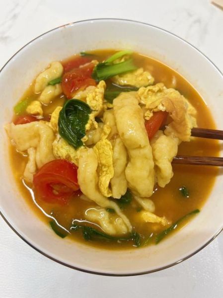 大块面疙瘩汤怎么做_面疙瘩汤的家常做法-第2张图片-山城妙识