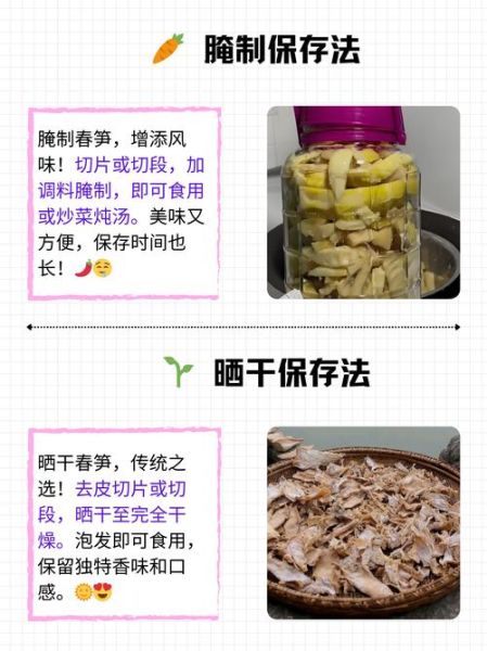 鲜笋怎样放保持新鲜_鲜笋保存方法有哪些-第1张图片-山城妙识