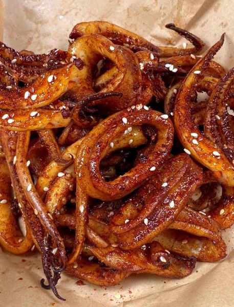 大烤鱿鱼怎么做_家庭烤箱版做法-第3张图片-山城妙识