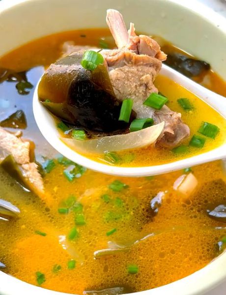 酸萝卜老鸭汤的做法_最正宗的做法-第1张图片-山城妙识