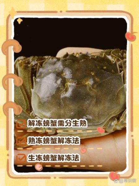 冻螃蟹怎么做好吃_冻螃蟹蒸多久才熟-第2张图片-山城妙识
