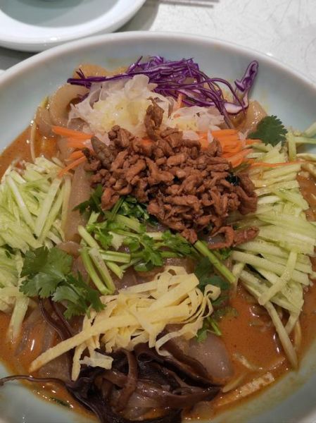 五彩拉皮的家常做法_五彩拉皮怎么做才好吃-第3张图片-山城妙识 五彩拉皮的家常做法_五彩拉皮怎么做才好吃-第3张图片-山城妙识