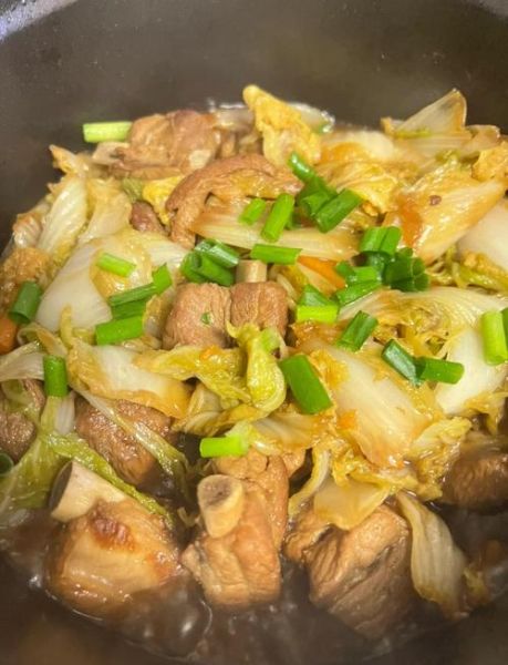 小白菜炖排骨怎么做_小白菜炖排骨的家常做法-第1张图片-山城妙识 小白菜炖排骨怎么做_小白菜炖排骨的家常做法-第1张图片-山城妙识