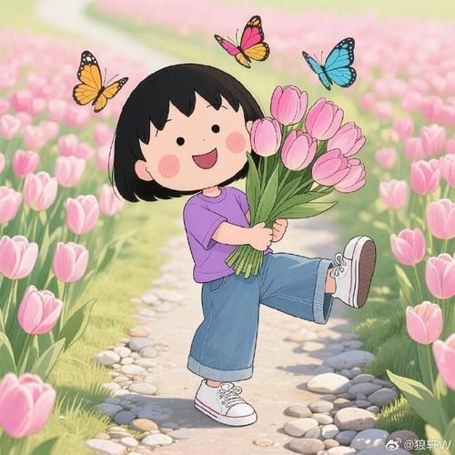 樱桃小丸子头像高清_哪里可以下载无水印-第1张图片-山城妙识