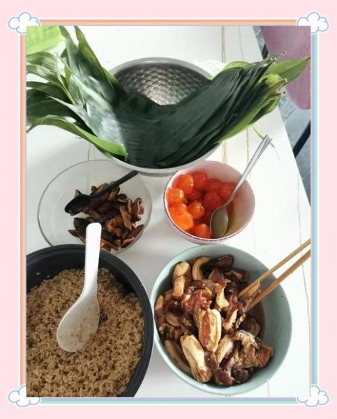 蛋黄肉粽怎么做_咸蛋黄肉粽做法步骤-第3张图片-山城妙识