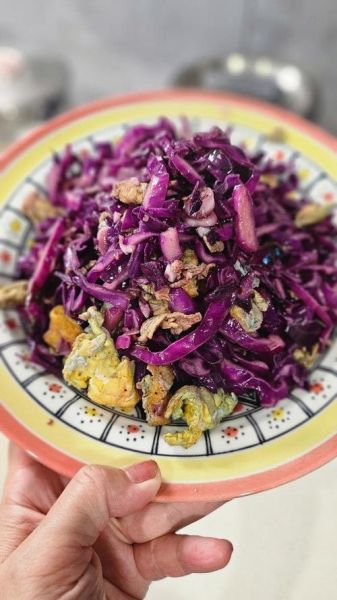 炒紫包菜怎么炒好吃_紫包菜炒几分钟能熟-第1张图片-山城妙识