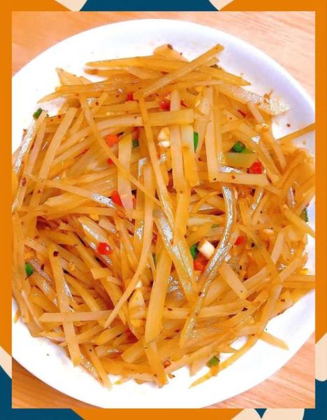 土豆丝凉菜怎么做_土豆丝怎么拌才脆-第3张图片-山城妙识