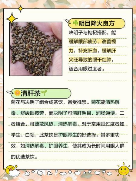 决明子泡水喝的功效与禁忌_决明子茶能天天喝吗-第1张图片-山城妙识