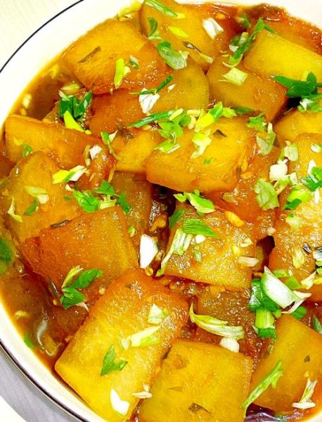 蚝油烧冬瓜怎么做_蚝油冬瓜的家常做法-第1张图片-山城妙识 蚝油烧冬瓜怎么做_蚝油冬瓜的家常做法-第1张图片-山城妙识