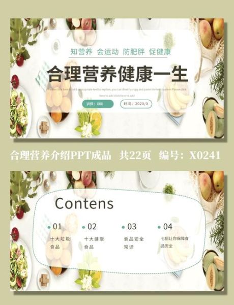 健康饮食ppt课件免费_如何制作-第1张图片-山城妙识 健康饮食ppt课件免费_如何制作-第1张图片-山城妙识