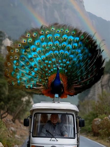 孔雀开屏是什么行为_孔雀开屏的生物学意义-第3张图片-山城妙识 孔雀开屏是什么行为_孔雀开屏的生物学意义-第3张图片-山城妙识