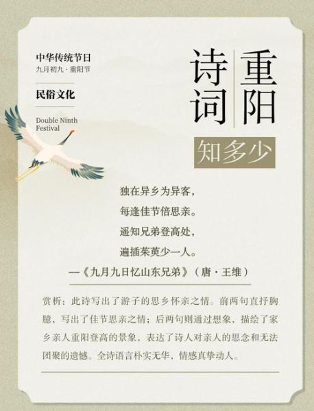 九九重阳节诗句有哪些_重阳节诗词如何写-第1张图片-山城妙识
