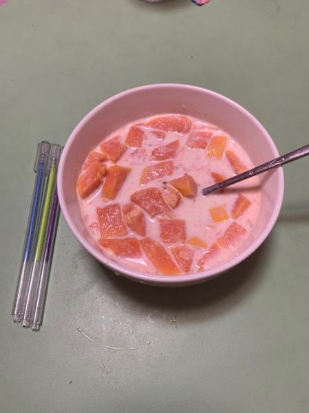 木瓜和纯牛奶怎么做甜品_木瓜牛奶的做法大全-第3张图片-山城妙识 木瓜和纯牛奶怎么做甜品_木瓜牛奶的做法大全-第3张图片-山城妙识