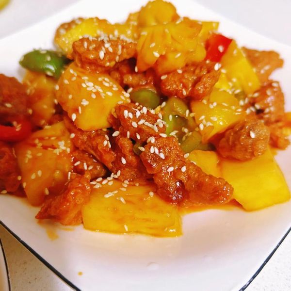 菠萝咕咾肉正宗做法_菠萝咕咾肉怎么做好吃-第1张图片-山城妙识