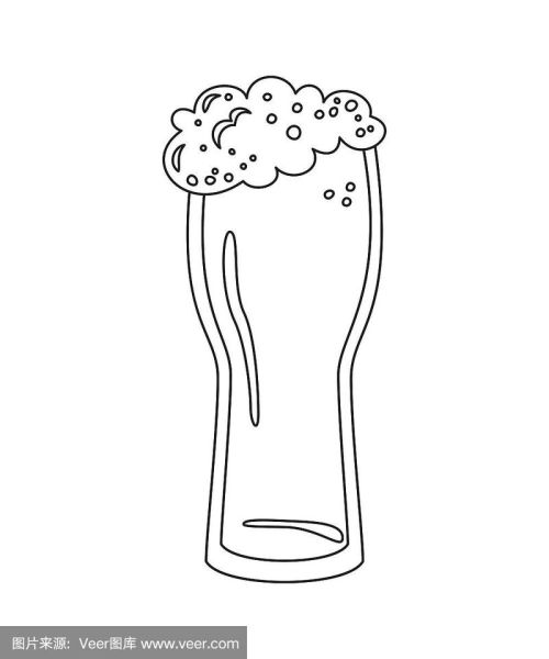 啤酒杯简笔画怎么画_啤酒杯简笔画教程-第2张图片-山城妙识 啤酒杯简笔画怎么画_啤酒杯简笔画教程-第2张图片-山城妙识