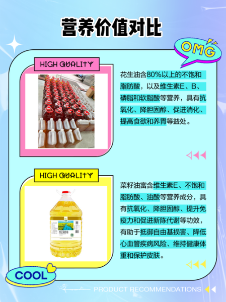 花生油和菜籽油哪个好_花生油和菜籽油营养对比-第1张图片-山城妙识 花生油和菜籽油哪个好_花生油和菜籽油营养对比-第1张图片-山城妙识