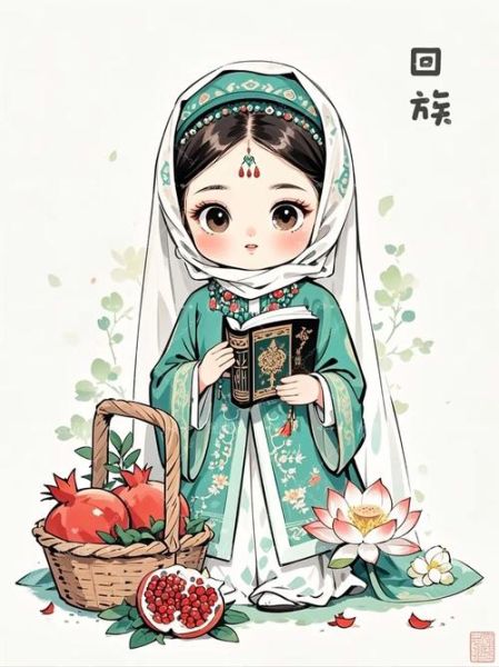 回族服饰简笔画怎么画_回族服饰简笔画步骤-第2张图片-山城妙识 回族服饰简笔画怎么画_回族服饰简笔画步骤-第2张图片-山城妙识