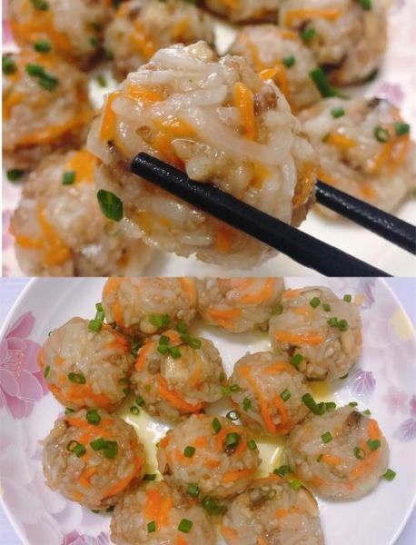 胡萝卜香菜丸子怎么做_家常做法步骤详解-第2张图片-山城妙识