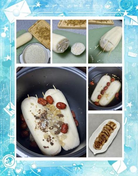 藕里放糯米怎么做_糯米藕蒸多久才软糯-第1张图片-山城妙识