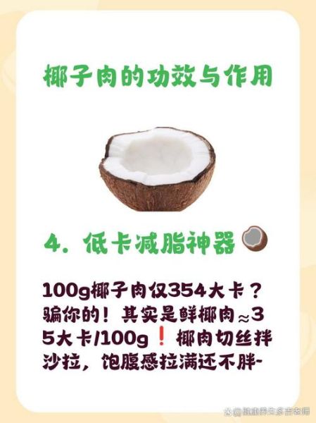 椰子肉的功效与作用_椰子肉怎么吃最健康-第3张图片-山城妙识 椰子肉的功效与作用_椰子肉怎么吃最健康-第3张图片-山城妙识