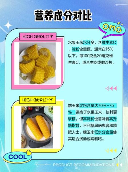 水果玉米和糯玉米的区别_哪个更适合减肥-第2张图片-山城妙识