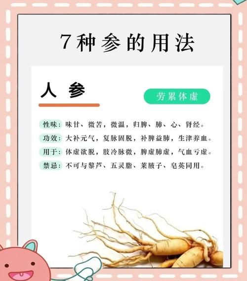 人参的功效与作用吃法_人参怎么吃效果最好-第3张图片-山城妙识