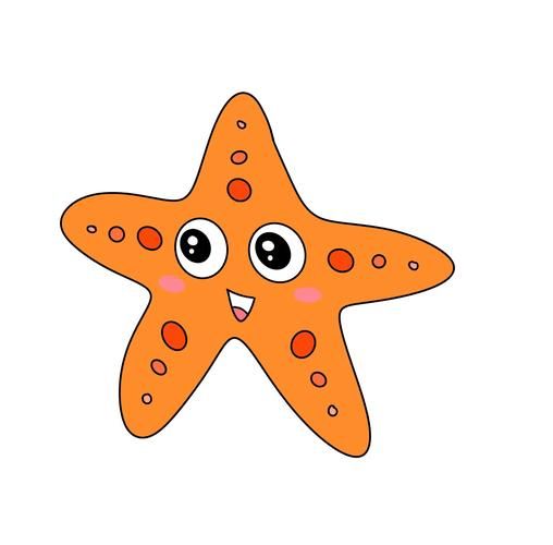 海星简笔画怎么画_海星简笔画步骤-第1张图片-山城妙识