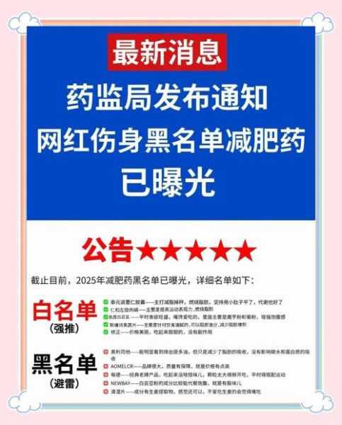 微商减肥产品被禁止名单_哪些品牌被下架了-第1张图片-山城妙识