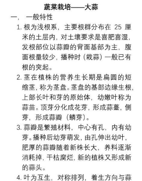 大蒜怎么种_大蒜种植时间和方法-第1张图片-山城妙识