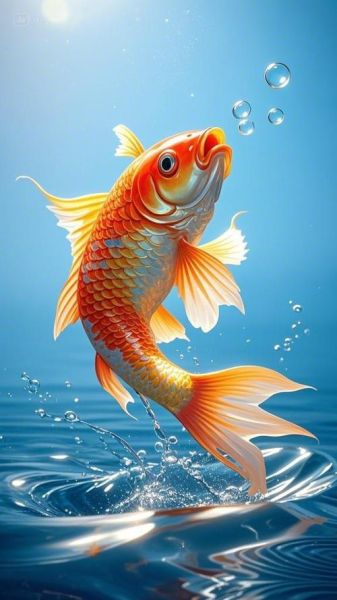 鲤鱼图片高清壁纸哪里找_如何用手机拍出鲤鱼大片-第1张图片-山城妙识