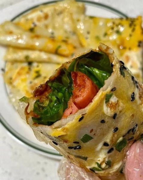 煎饼果子怎么和面_煎饼果子面糊比例是多少-第3张图片-山城妙识