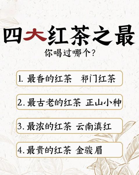 红茶排行榜前10名_哪款最好喝-第3张图片-山城妙识
