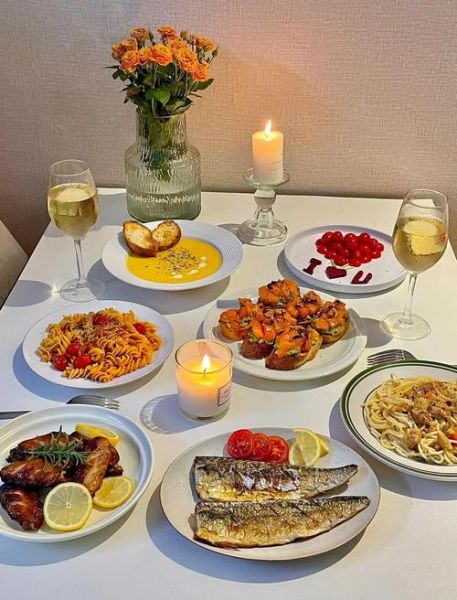烛光晚餐菜谱图解_如何在家布置浪漫餐桌-第1张图片-山城妙识