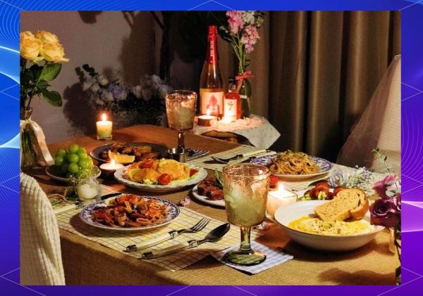 烛光晚餐菜谱图解_如何在家布置浪漫餐桌-第3张图片-山城妙识