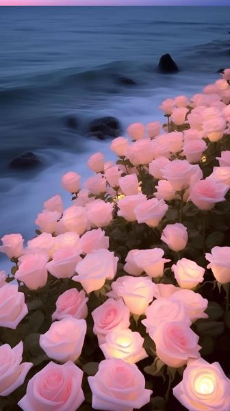 玫瑰花图片唯美壁纸哪里找_如何设置手机高清玫瑰背景-第2张图片-山城妙识