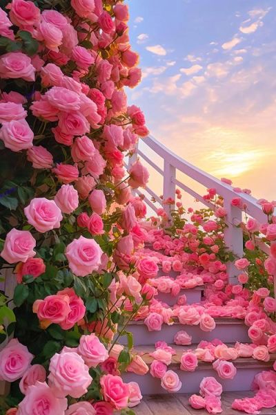 玫瑰花图片唯美壁纸哪里找_如何设置手机高清玫瑰背景-第1张图片-山城妙识