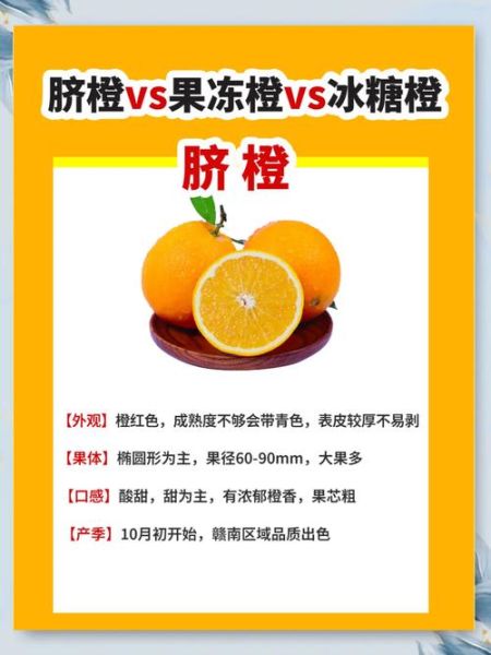 冰糖橙和脐橙有什么区别_哪个更甜更好吃-第1张图片-山城妙识