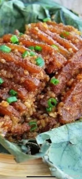 荷叶粉蒸肉的荷叶怎么处理_荷叶需要焯水吗-第1张图片-山城妙识 荷叶粉蒸肉的荷叶怎么处理_荷叶需要焯水吗-第1张图片-山城妙识