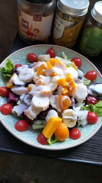 水果沙拉怎么做_水果沙拉的做法步骤图片-第1张图片-山城妙识