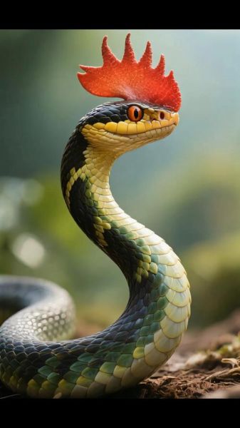 鸡冠蛇有毒吗_鸡冠蛇真实存在吗-第1张图片-山城妙识