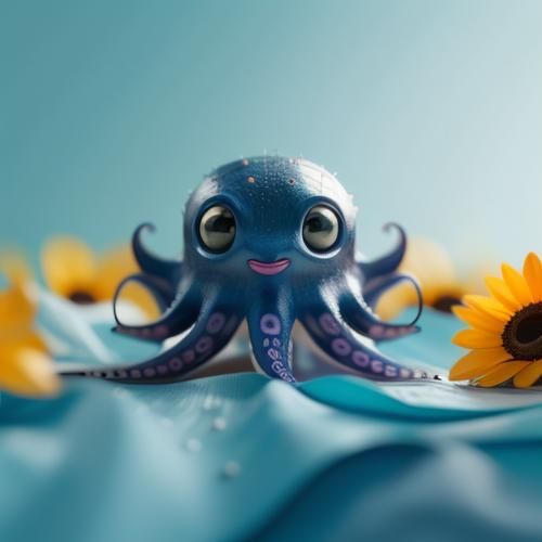 章鱼图片可爱_为什么章鱼这么萌-第3张图片-山城妙识