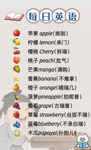 水果英语启蒙早教_如何在家轻松做-第1张图片-山城妙识