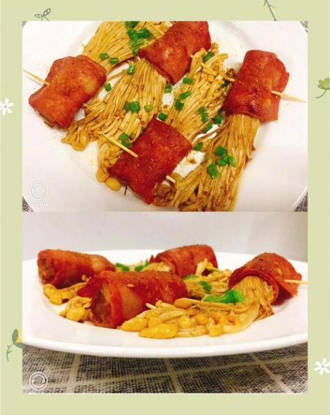 孜然培根金针菇卷怎么做_卷不松散的秘诀-第2张图片-山城妙识 孜然培根金针菇卷怎么做_卷不松散的秘诀-第2张图片-山城妙识